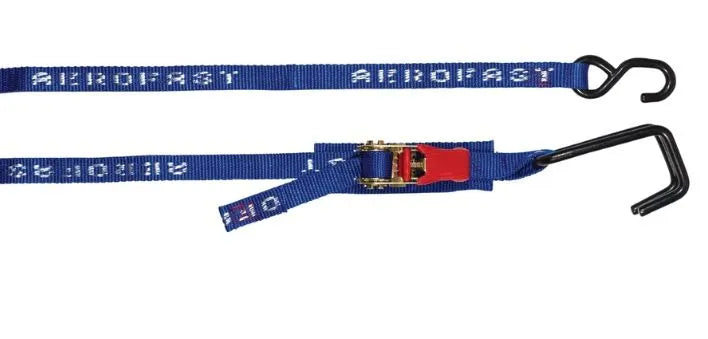 25mm x 1m Transom tiedown. Transom hook and Rubber Protector - Pair ...