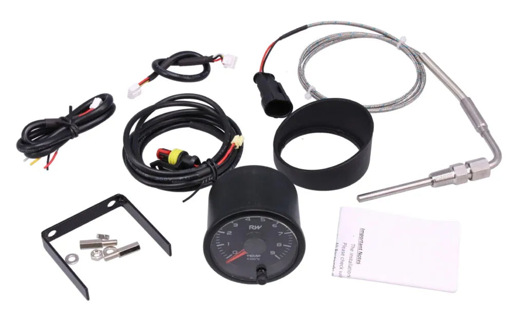 RACEWORKS 52MM ELECTRONIC EGT GAUGE KIT 0-900DEG | VPR-312 – Autoignite NZ
